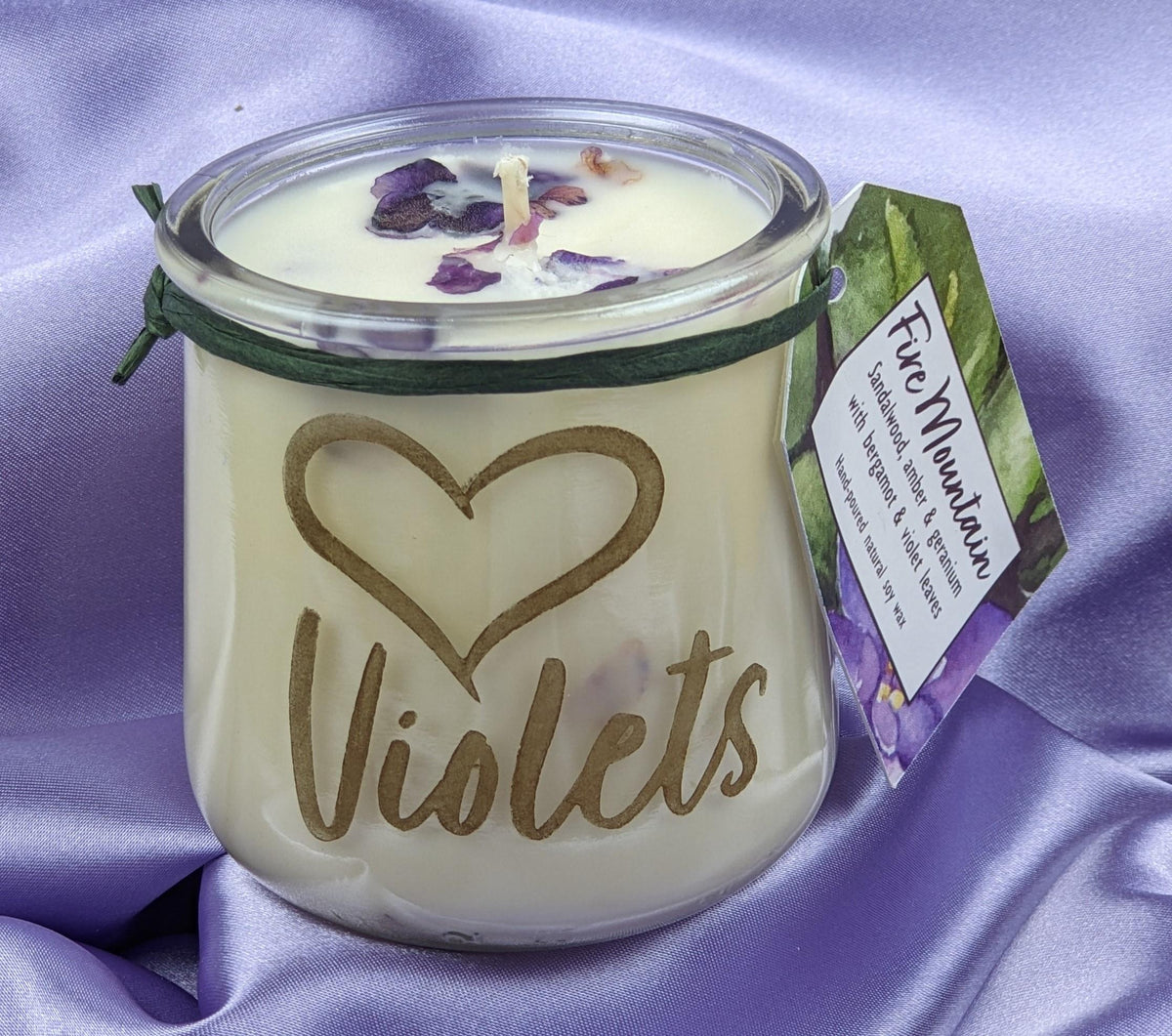 Fire Mountain Love Violets Candle, 5oz – Viola's Violets & Gifts